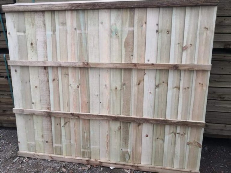 Hand Made Feather Edge Fence Panels - Express Timber